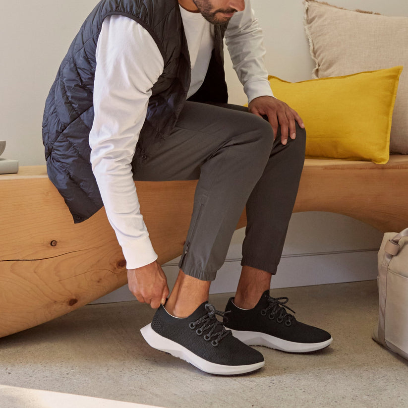 Men's Tree Dasher 2 - Natural Black (Blizzard Sole) – Allbirds | UAE ...